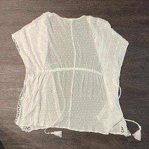 Surf Gypsy | Swim | Surf Gypsy Boutique White Beach Cover Up | Poshmark